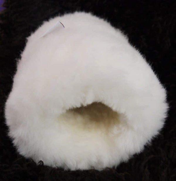 Sample - Sheepland Somerset Ivory Short Fur Sheepskin Hand Muff ...