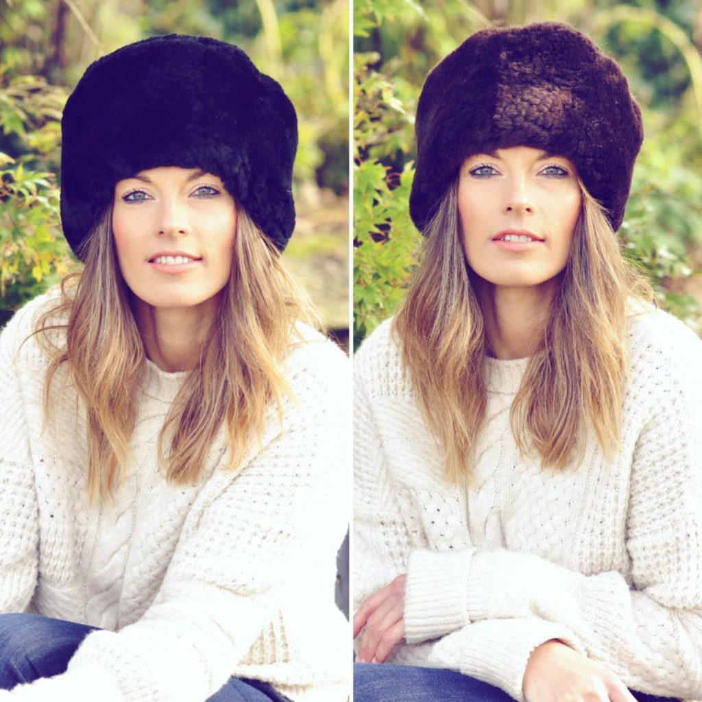 Sample - Sheepland Somerset Ivory Short Fur Sheepskin Hand Muff ...