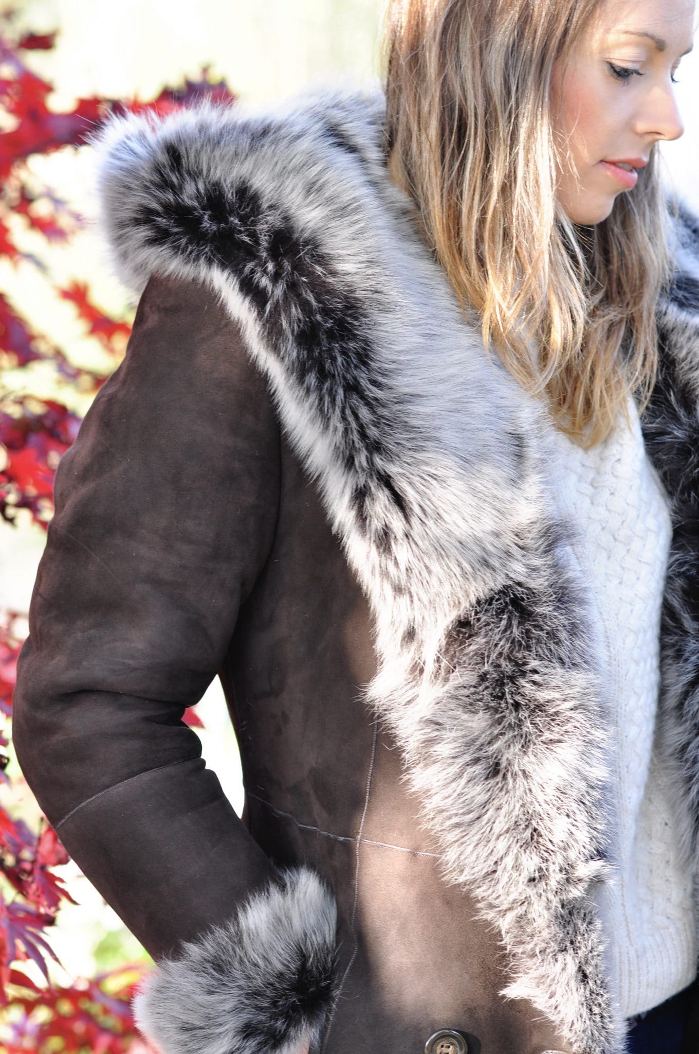 Sheepland Handmade Ladies Sheepskin Coat Sample - the "Camilla ...