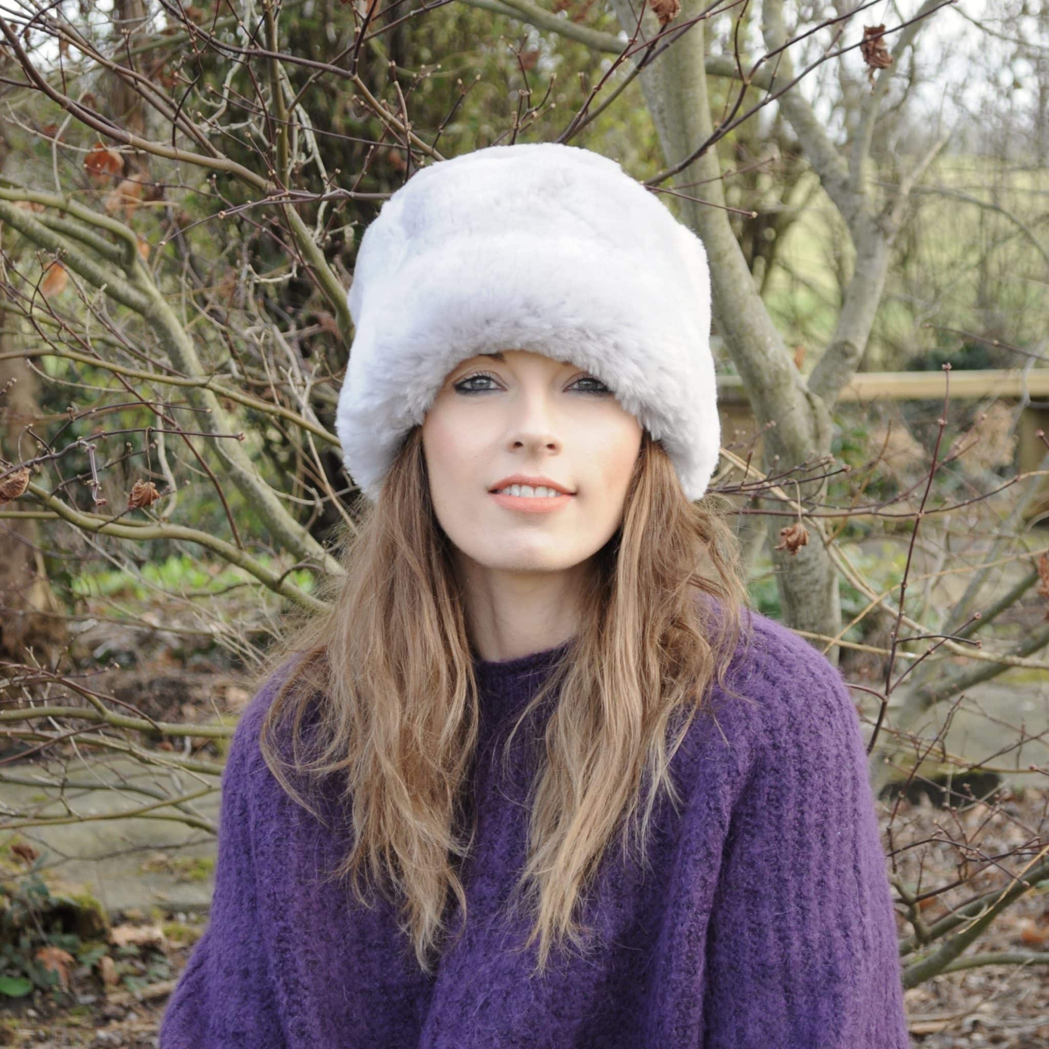 Handmade Ladies 100% British Colourful Sheepskin Shearling Hats ...