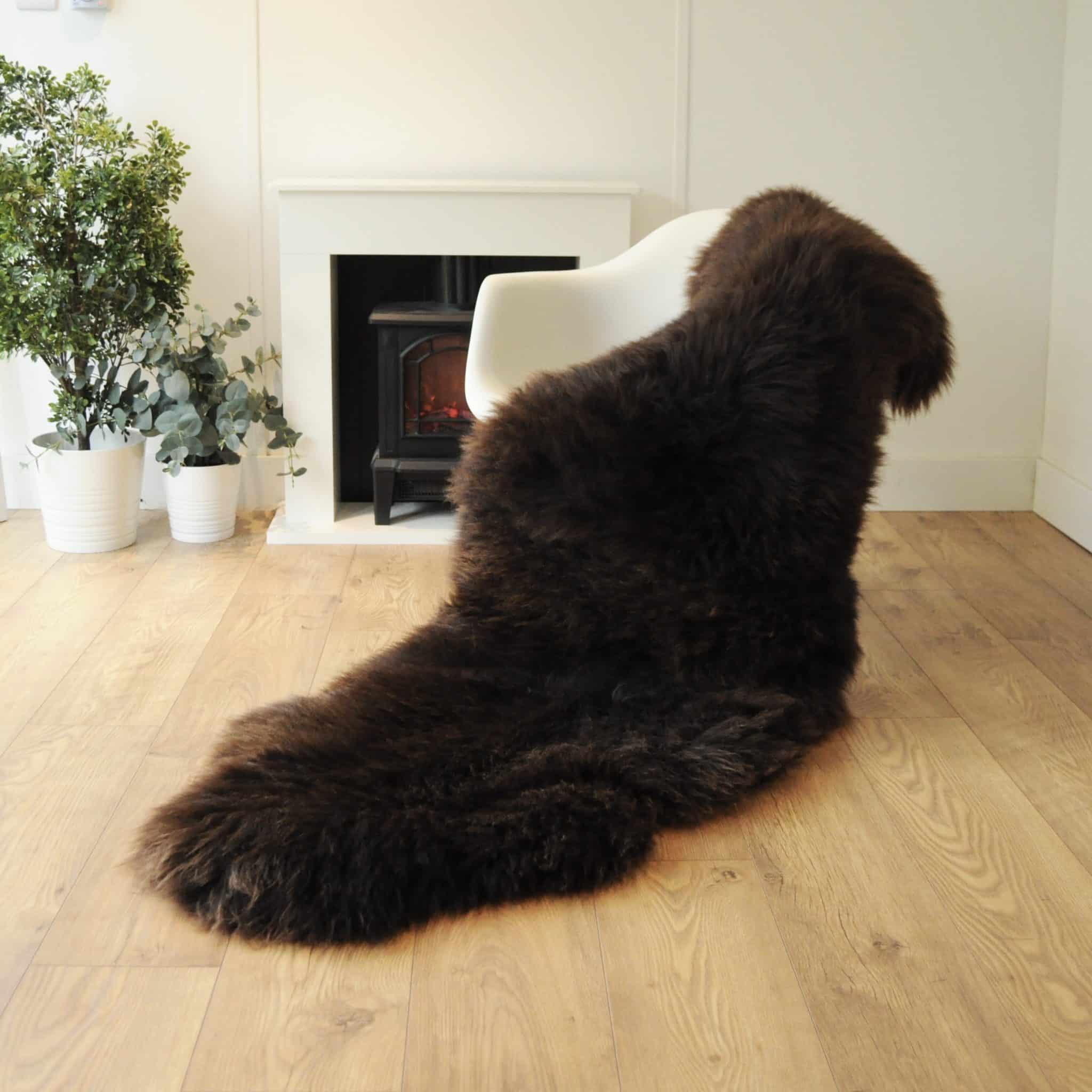 British Organic Double Sheepskin Rug - Sheepskin.co.uk British