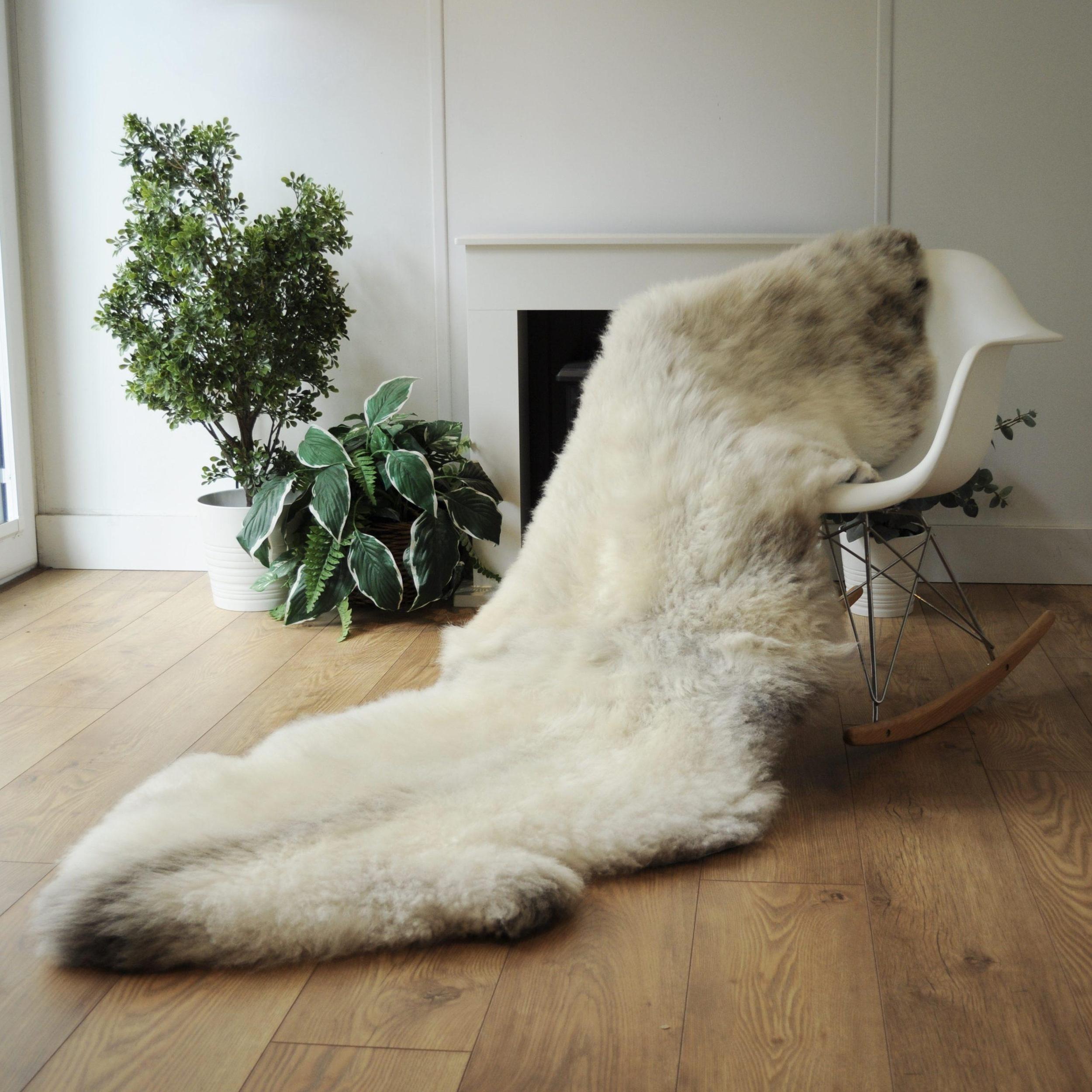 British Organic Double Sheepskin Rug - Sheepskin.co.uk British