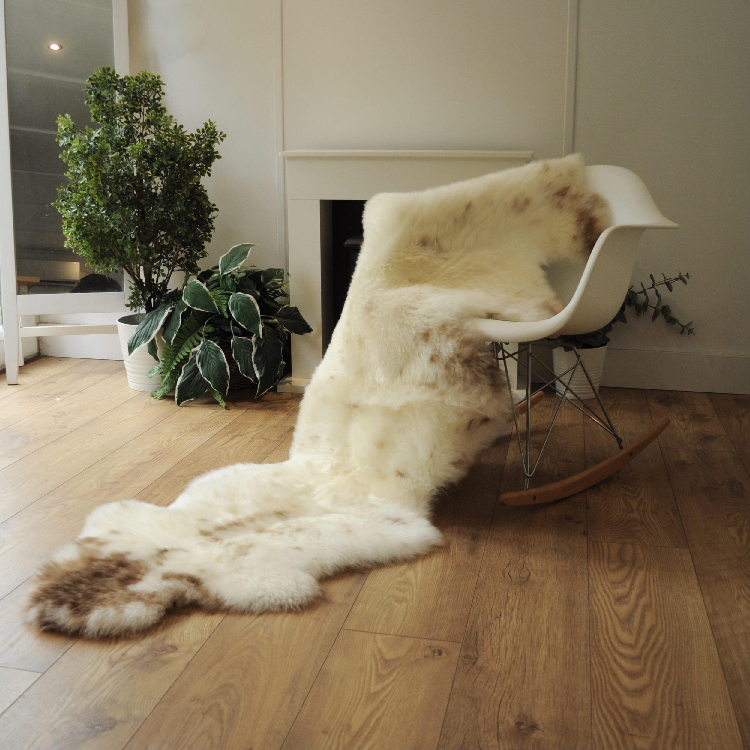British Organic Double Sheepskin Rug - Sheepskin.co.uk British