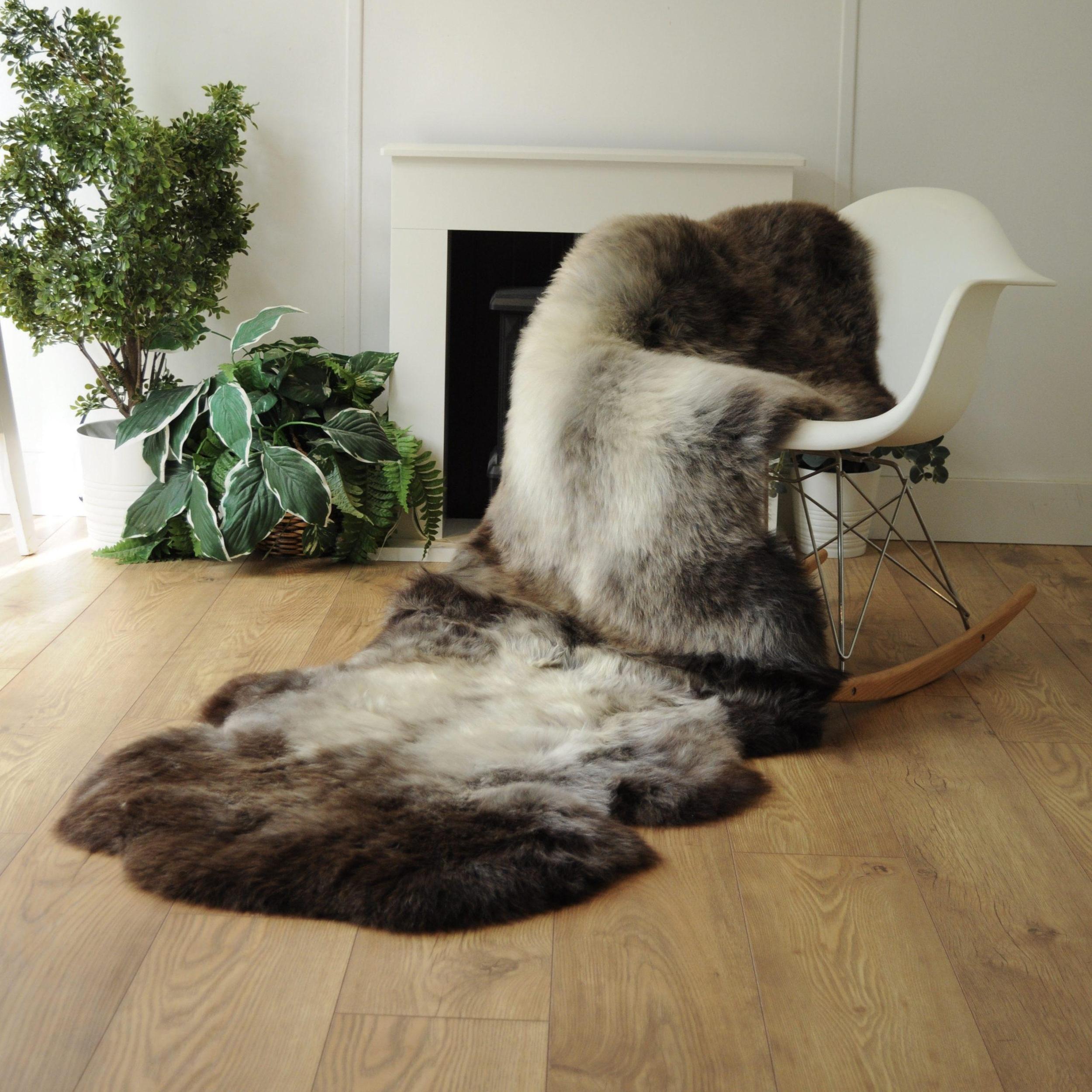 British Organic Double Sheepskin Rug - Sheepskin.co.uk British