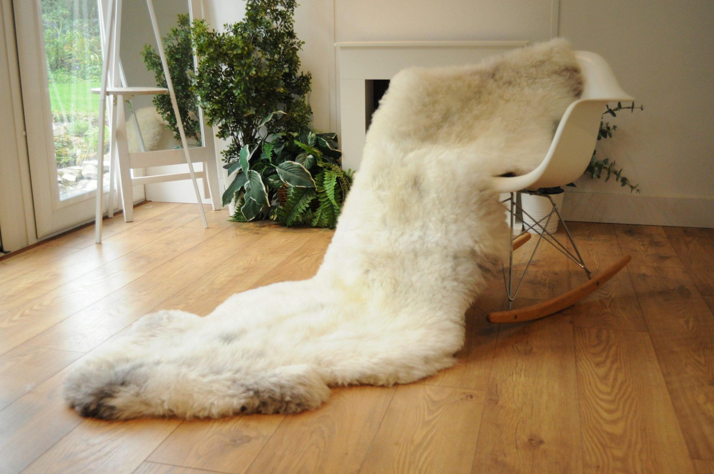 British Organic Double Sheepskin Rug - Sheepskin.co.uk British