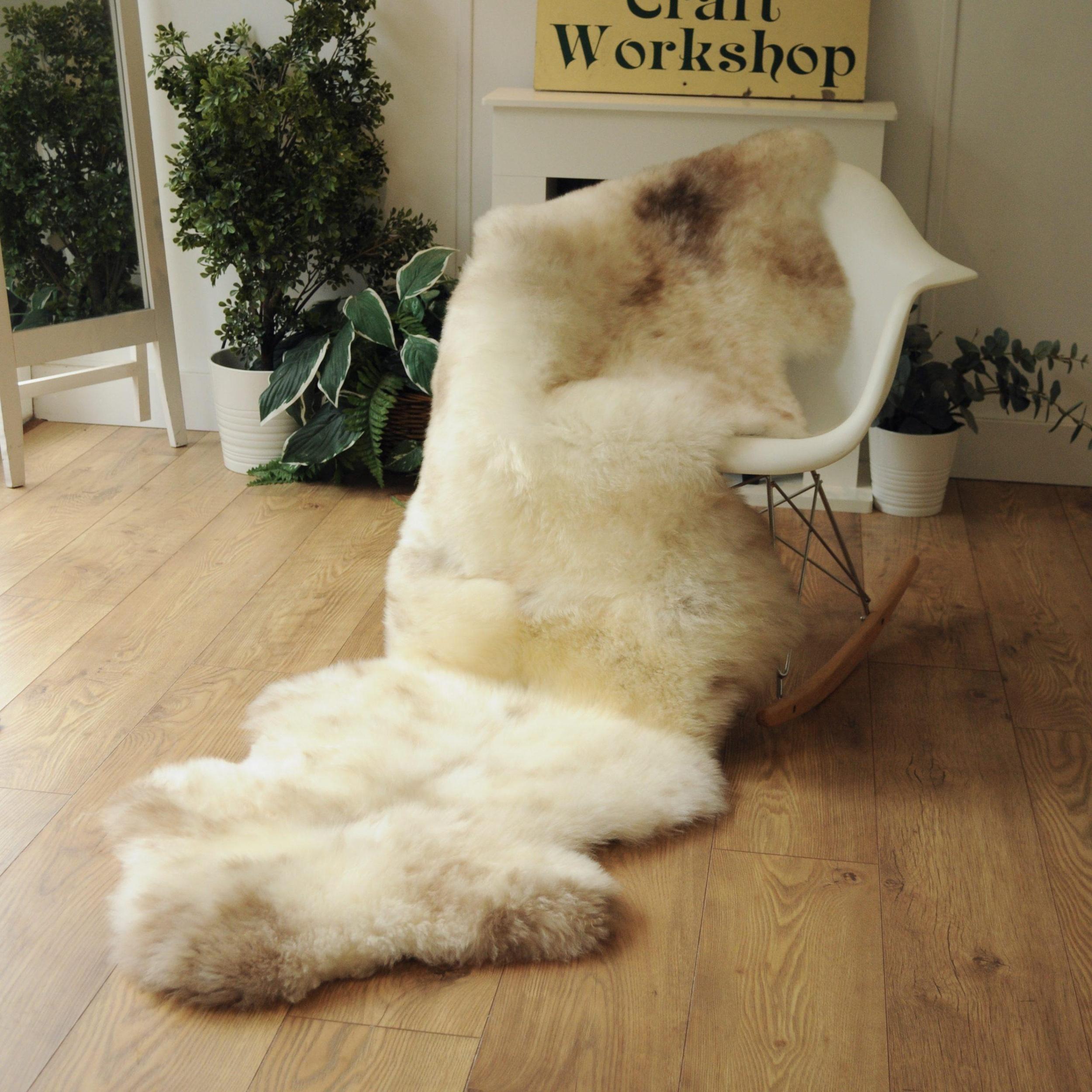British Organic Double Sheepskin Rug - Sheepskin.co.uk British