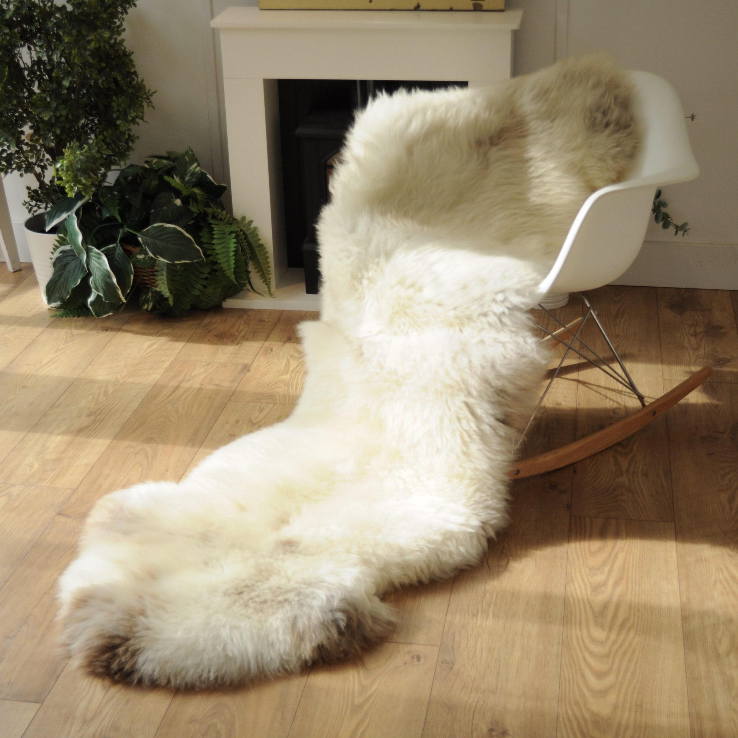 British Organic Double Sheepskin Rug - Sheepskin.co.uk British