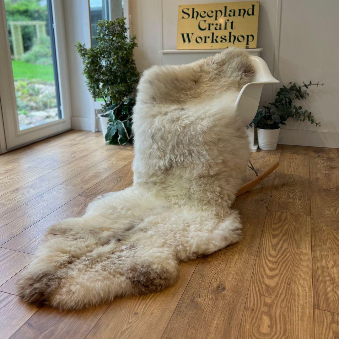 British Organic Double Sheepskin Rug - Sheepskin.co.uk British