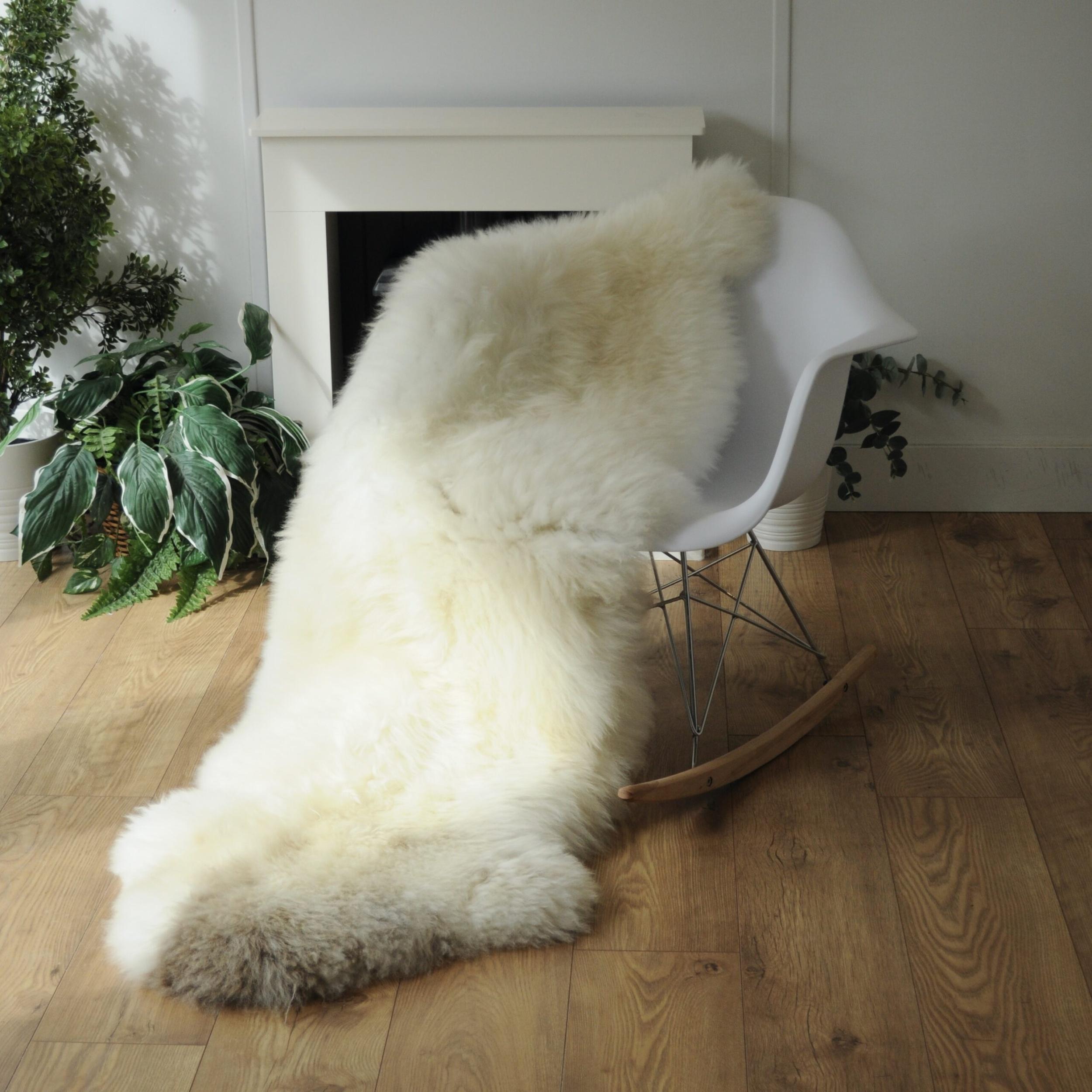 British Organic Double Sheepskin Rug - Sheepskin.co.uk British