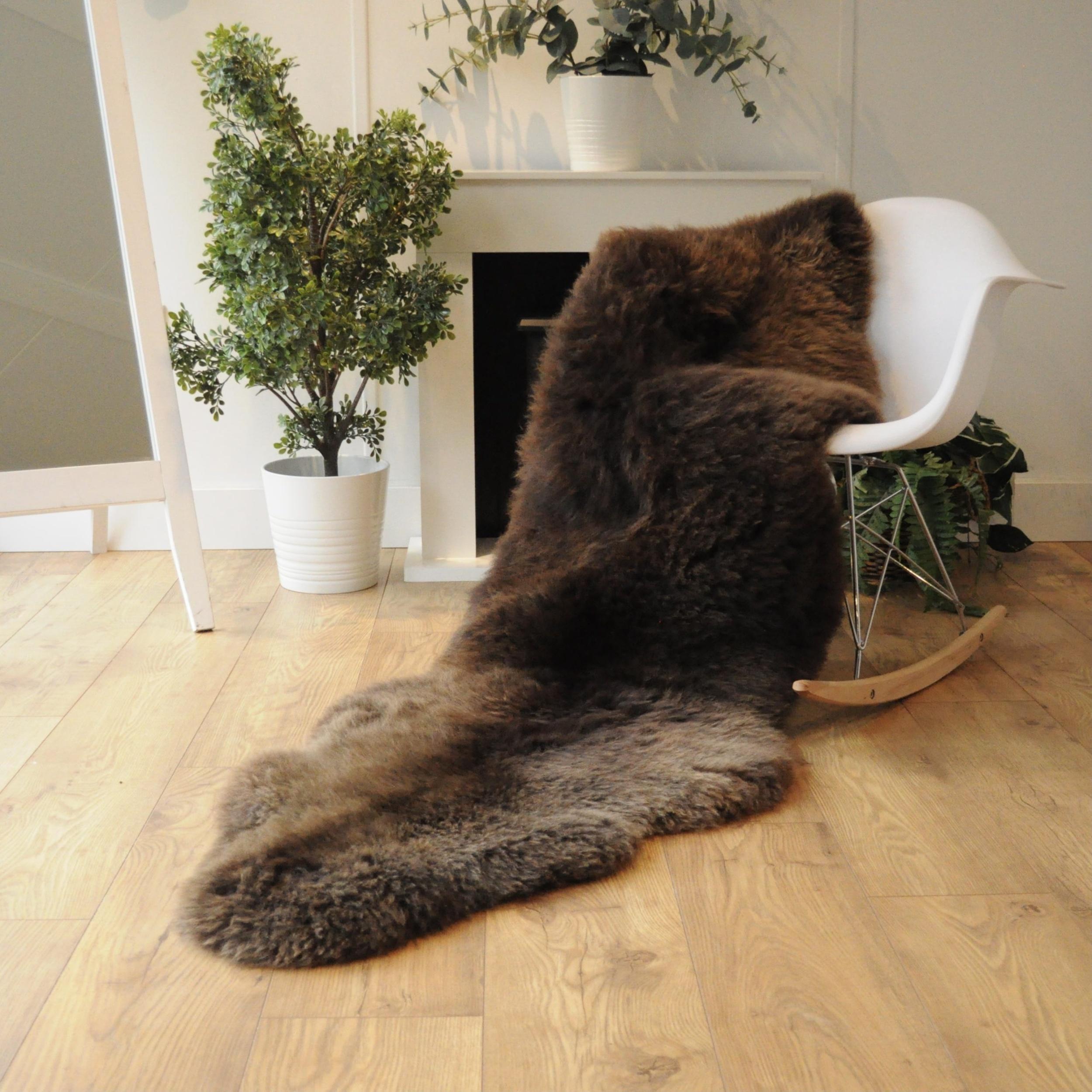 British Organic Double Sheepskin Rug - Sheepskin.co.uk British
